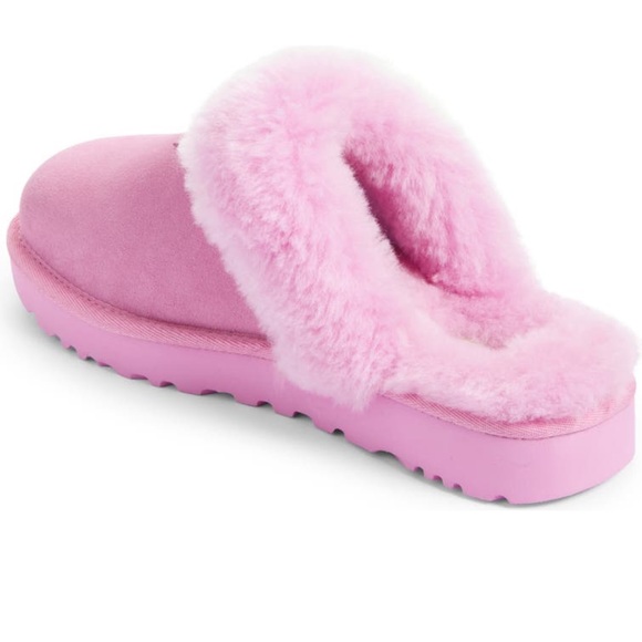 UGG | Shoes | Ugg Cozy Genuine Shearling Slide Shoes Slippersechinacea ...